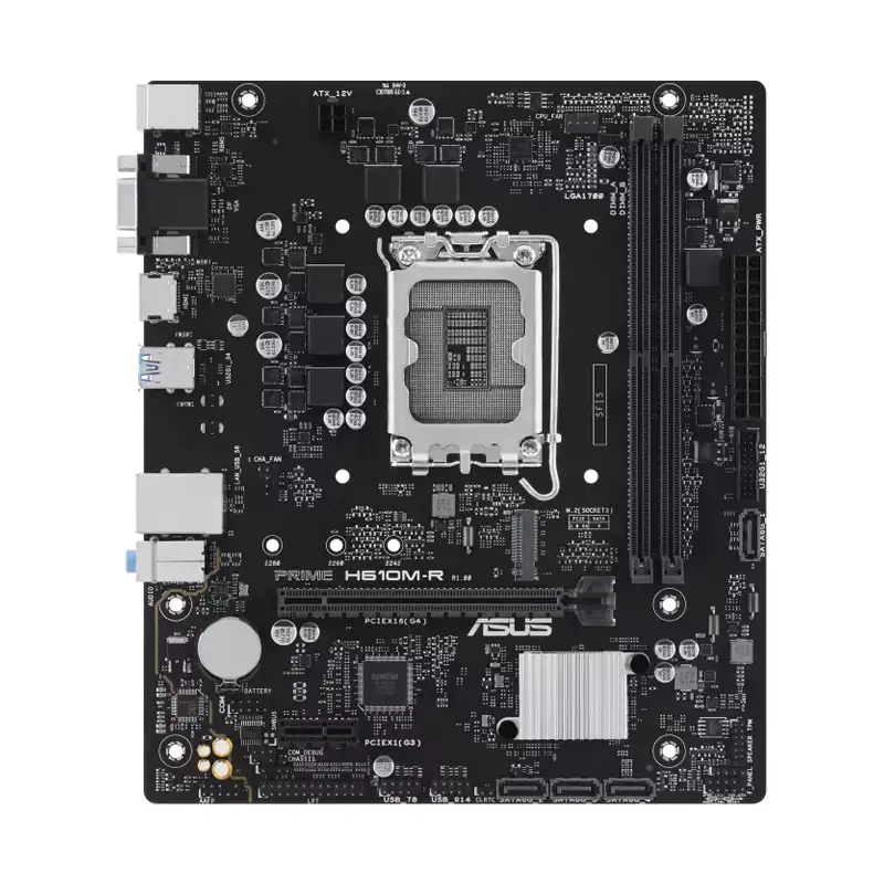 قیمت خرید و بررسی مادربرد ایسوس مدل PRIME H610M-R-SI