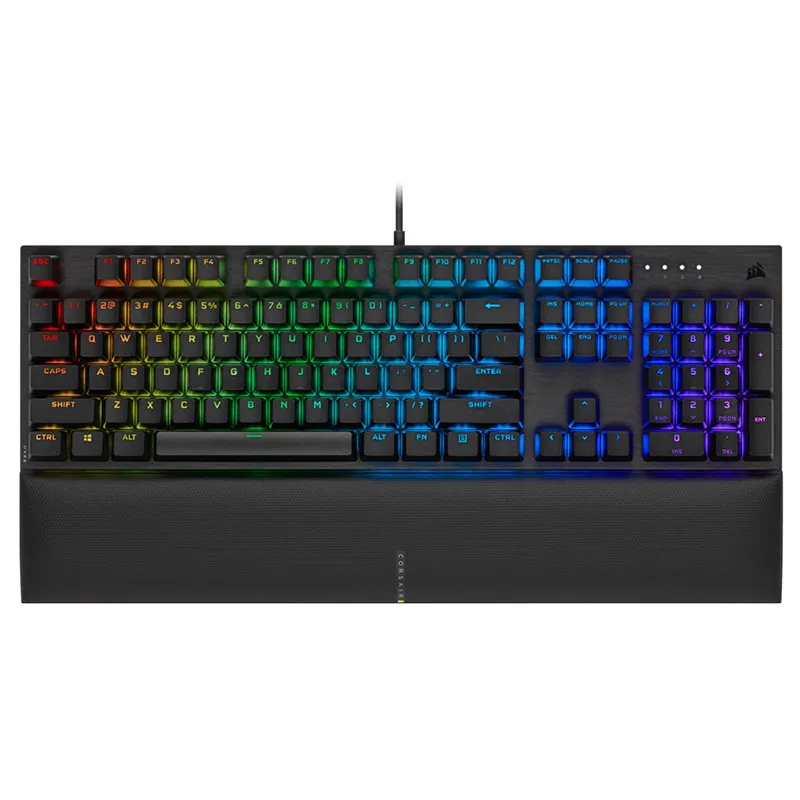 قیمت خرید و بررسی کیبورد گیمینگ کورسیر مدل K60 RGB Pro Cherry Viola